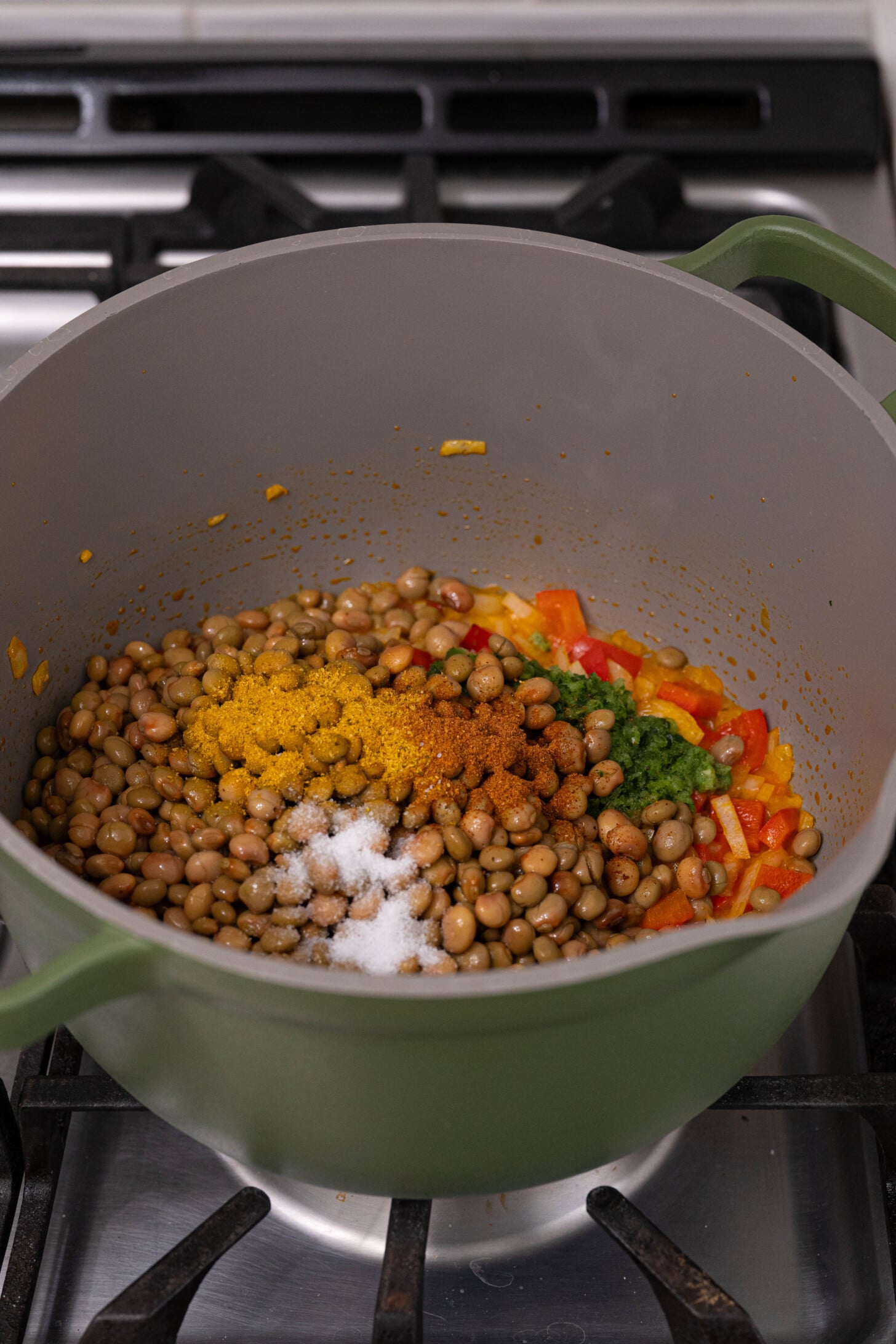 Asopao de Gandules (Pigeon Pea Stew) | Salima's Kitchen