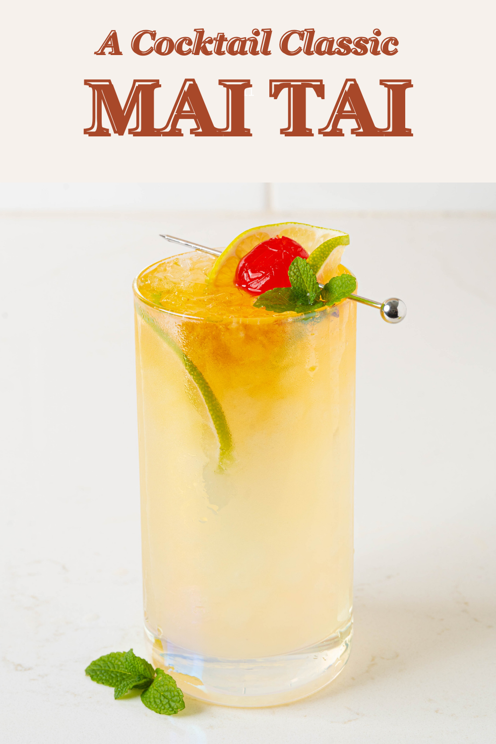 Classic Mai Tai Recipe | Salima's Kitchen