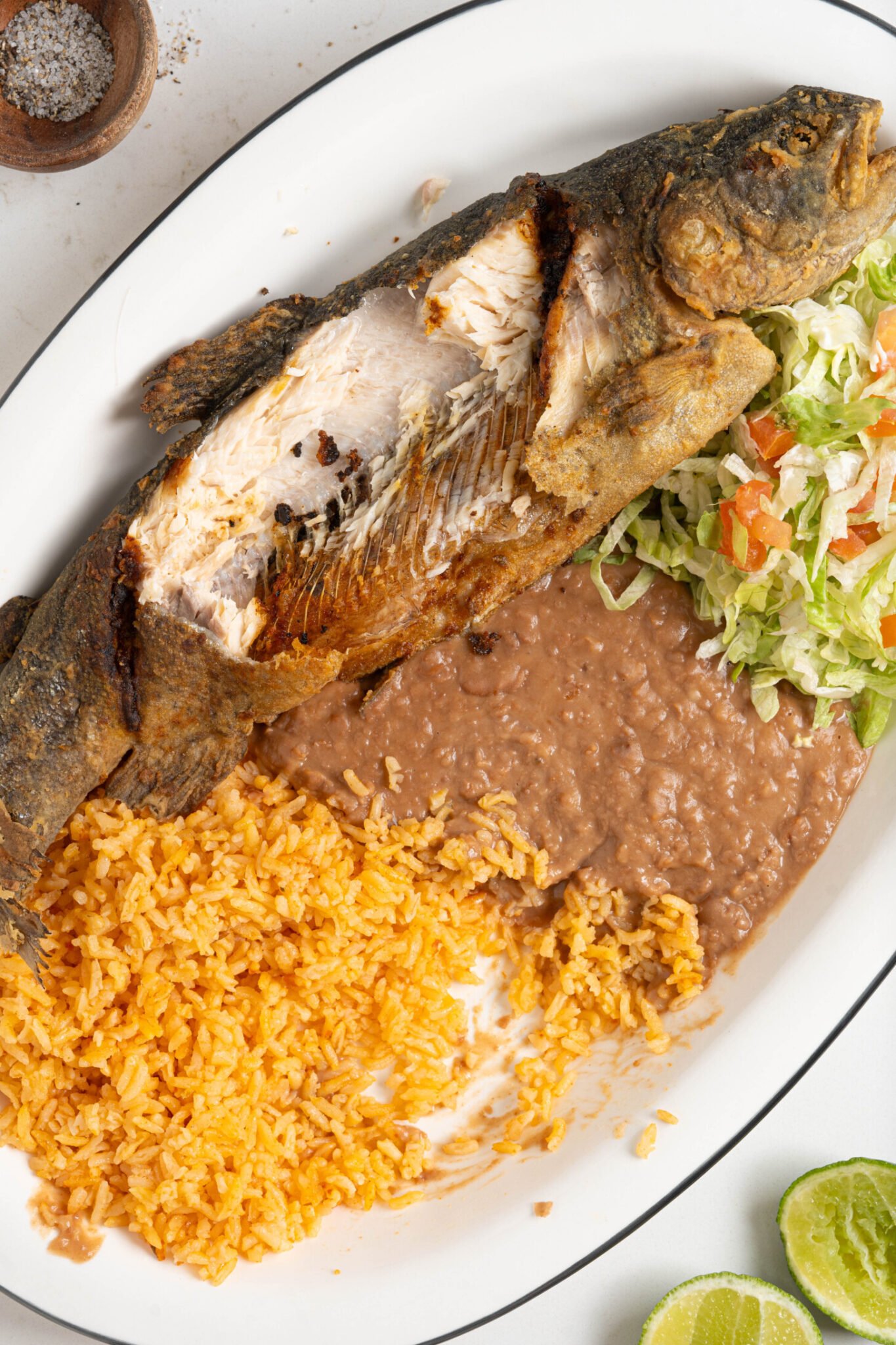 Mojarra Frita (Whole Fried Fish) | Salima's Kitchen