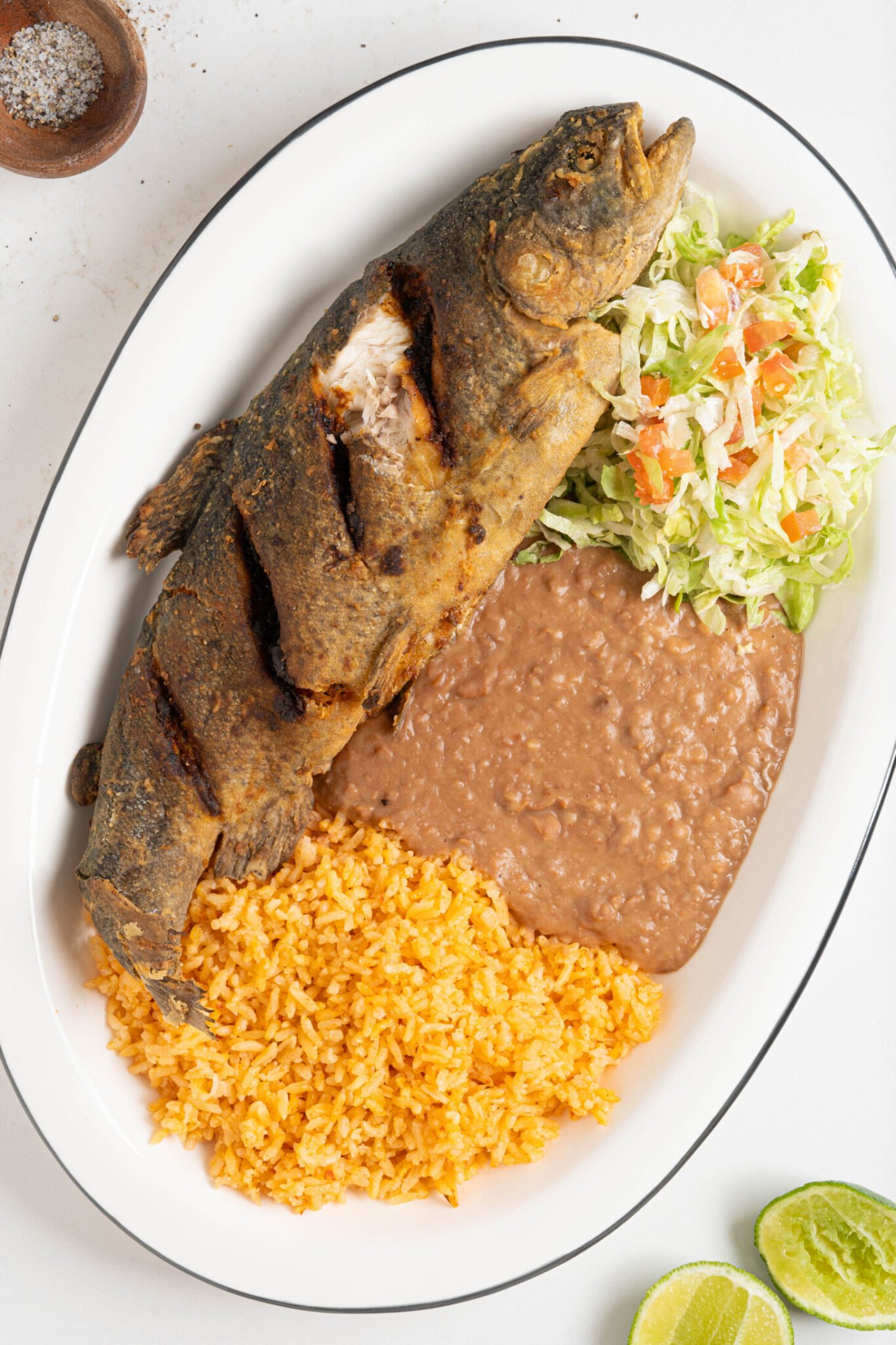 Mojarra Frita (Whole Fried Fish) | Salima's Kitchen