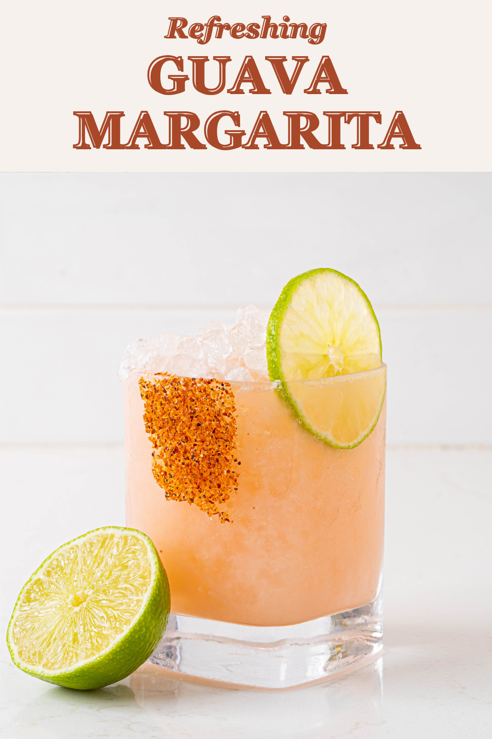 Refreshing Guava Margarita with Tequila | Salima's Kitchen