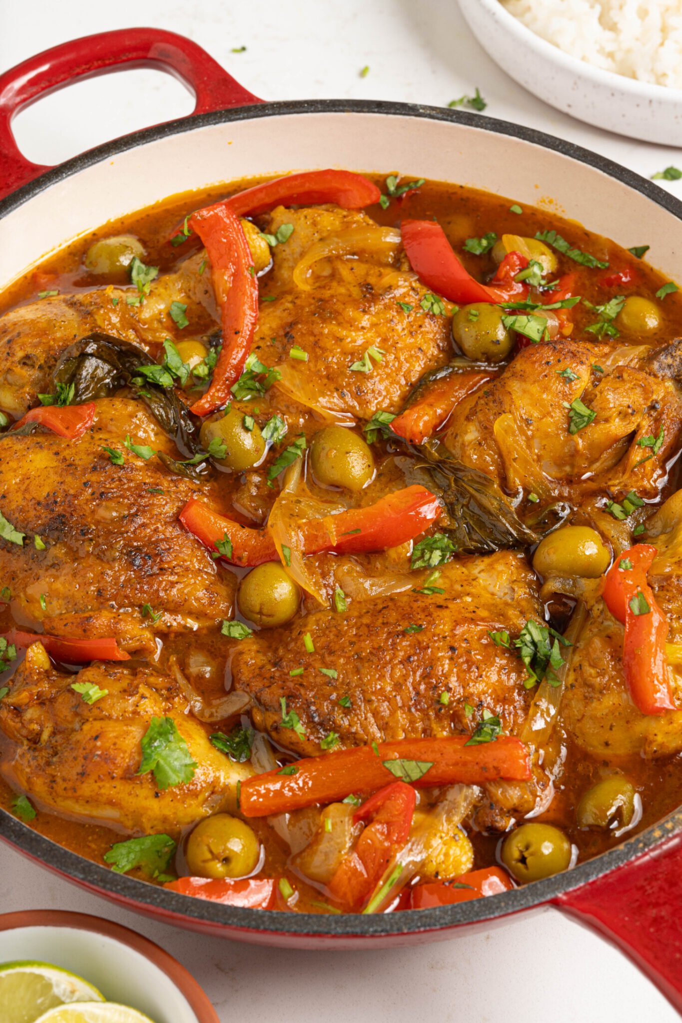 One Pot Pollo Guisado (Chicken Stew) | Salima's Kitchen