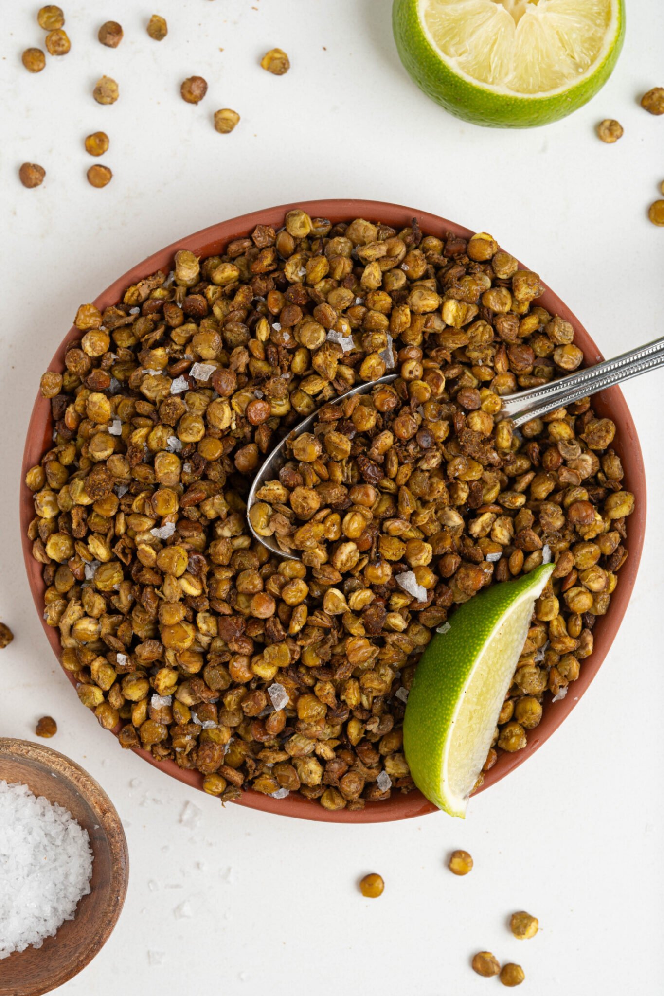 Crispy Crunchy Oven-Roasted Lentils | Salima's Kitchen