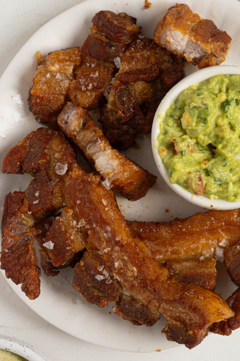 Crispy Oven Roasted Chicharrones (Pork Belly) | Salima's Kitchen