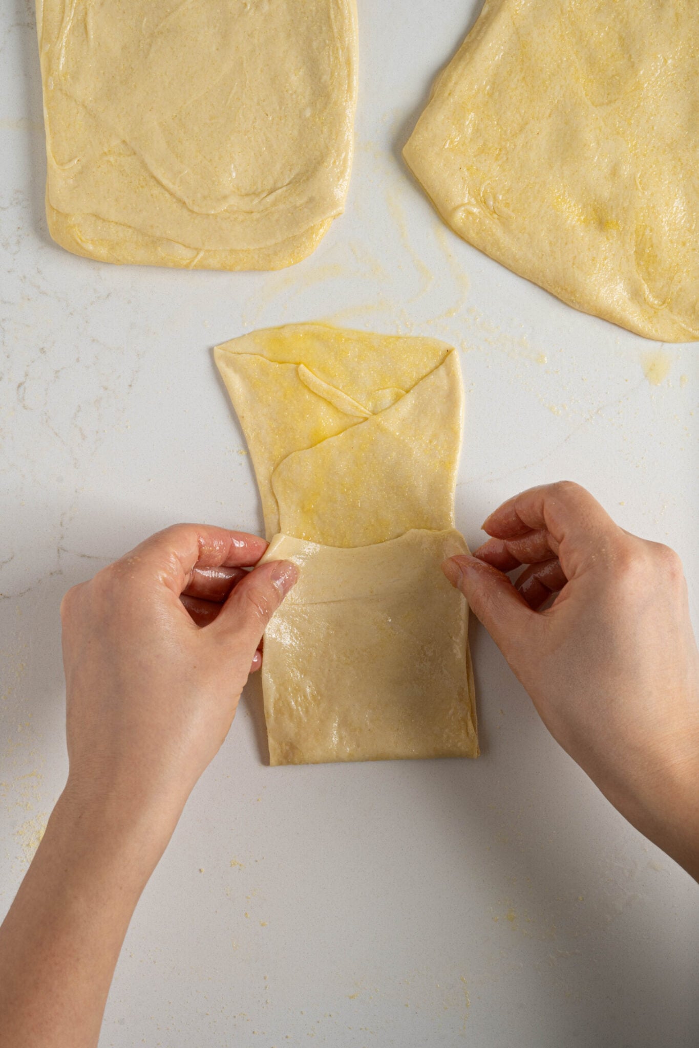Moroccan Flatbread (Msmen) | Salima's Kitchen