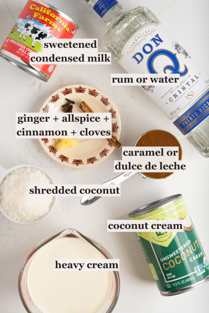 No-Churn Coquito Ice Cream | Salima's Kitchen